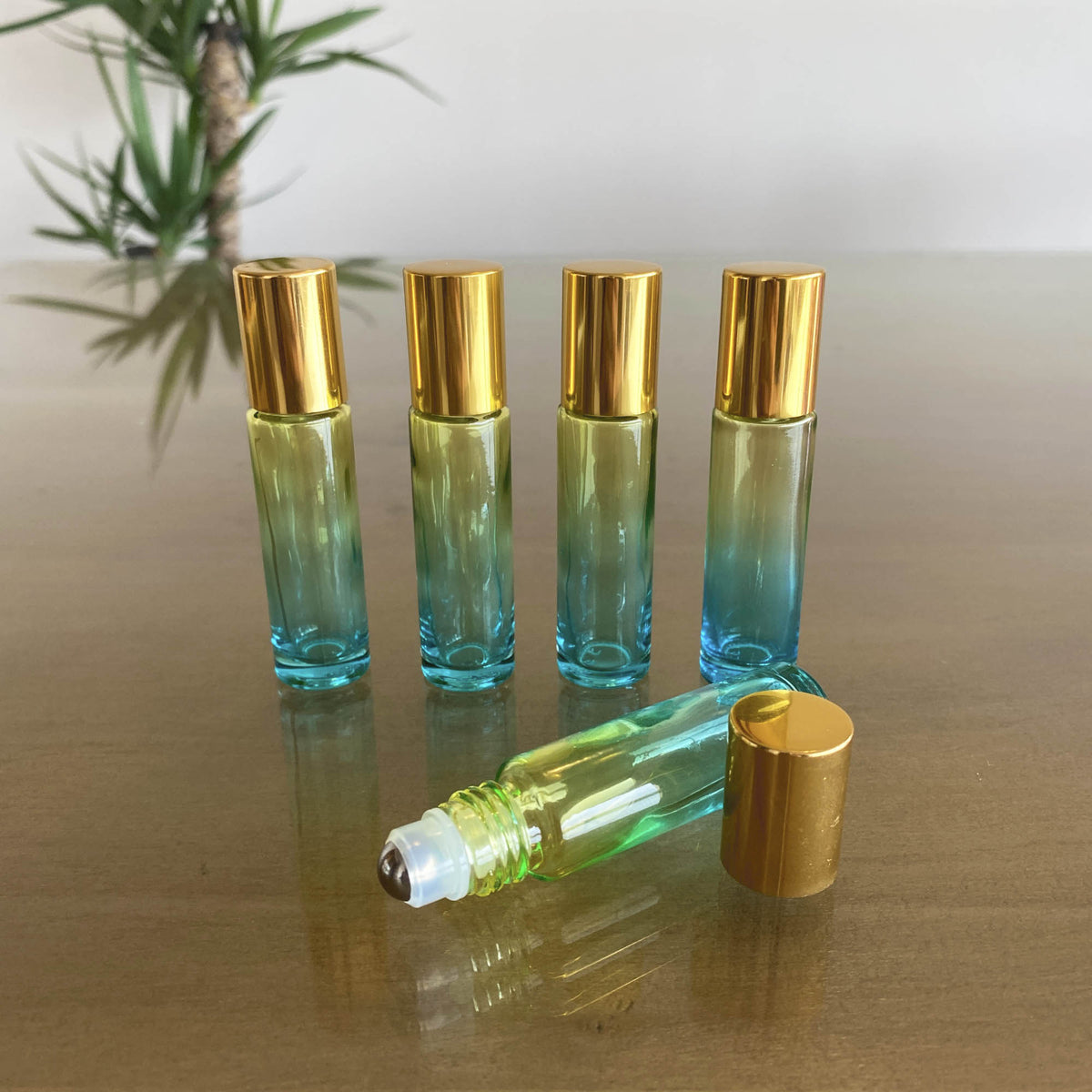 Botella / Frasco roll on de 10ml difuminado - pack de 5 unidades